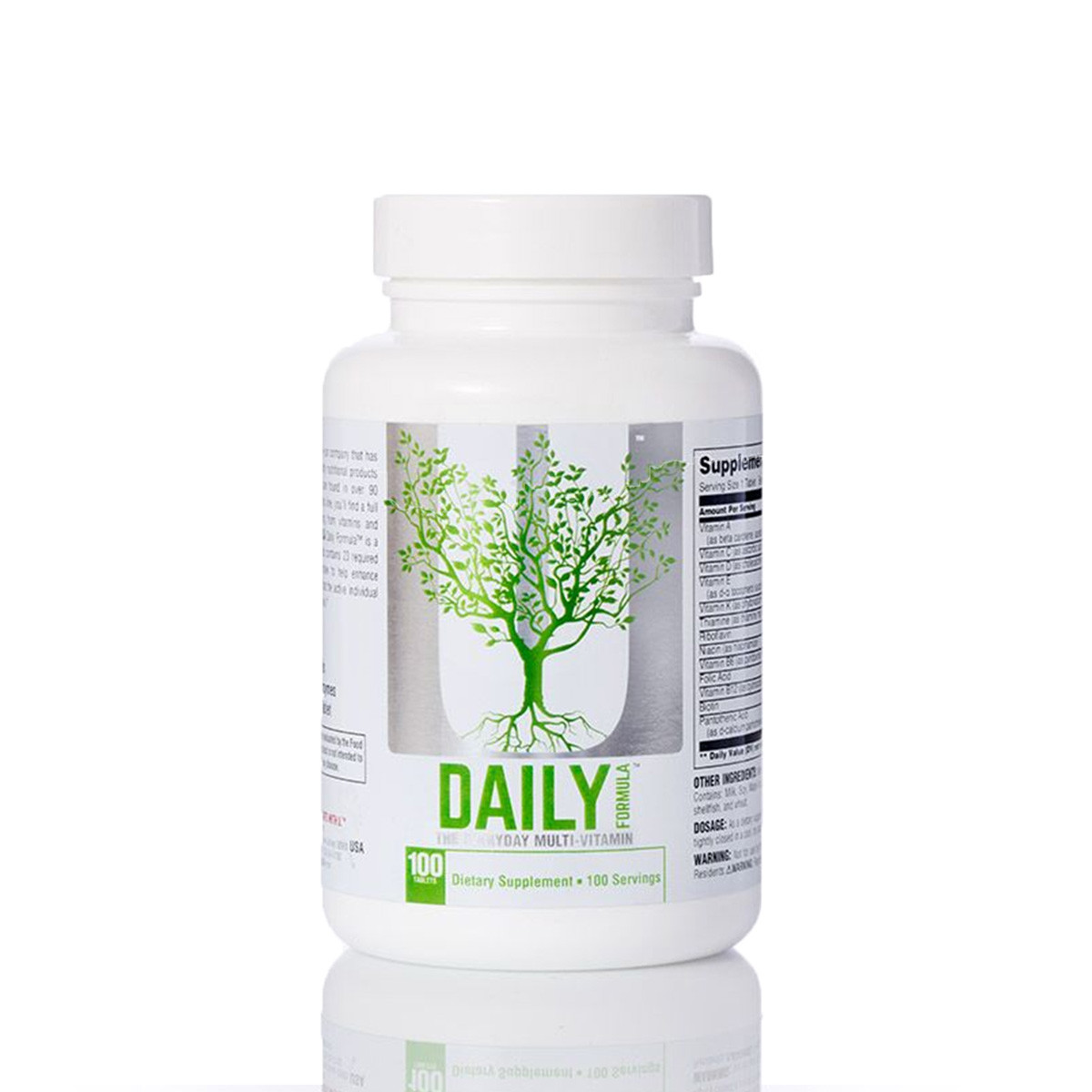 Daily Formula Multivitamine 100 caps Universal - Yassine El Keroumi